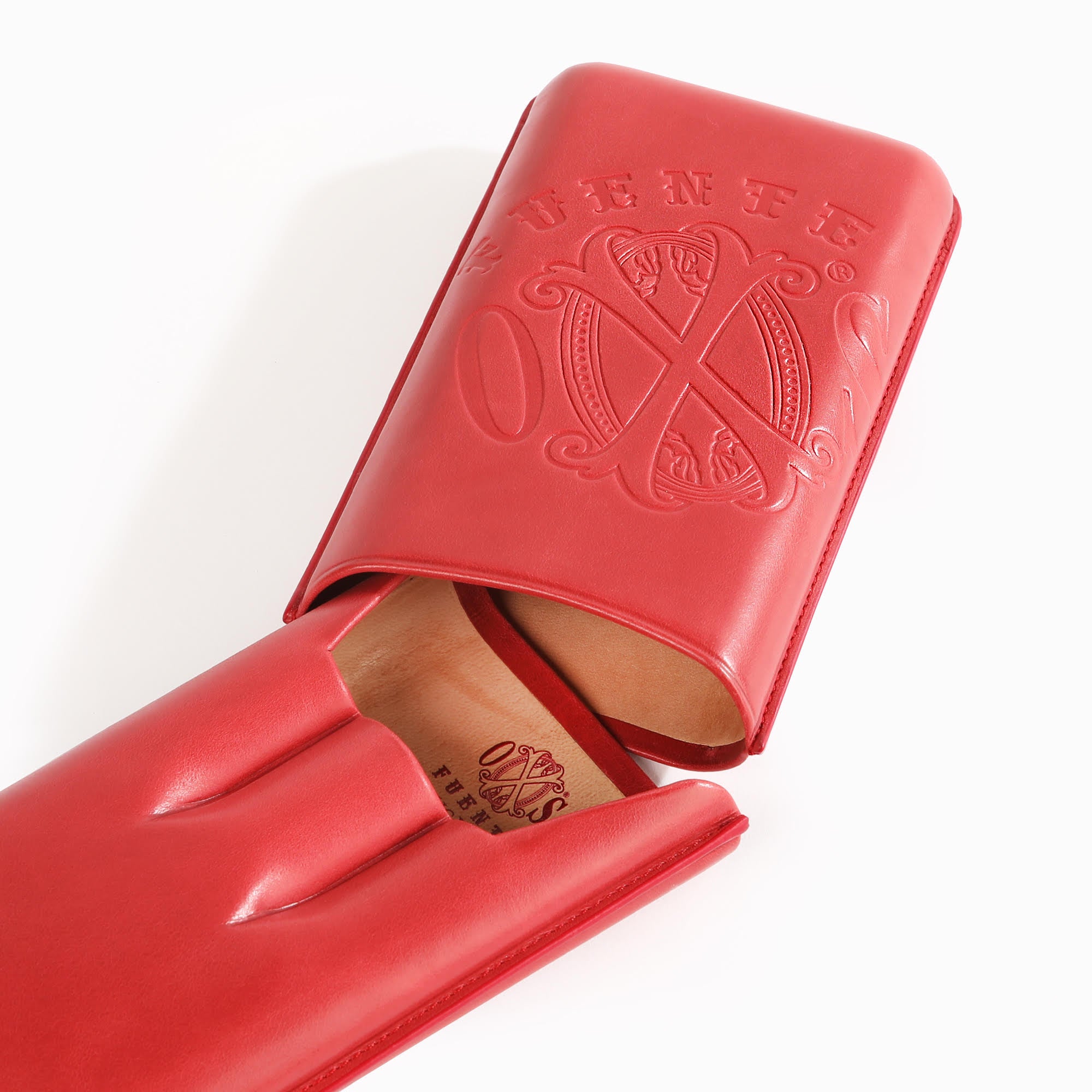 Spanish Nobuk Leather 3 Cigars Case – Fuente The OpusX Society by Manny ...